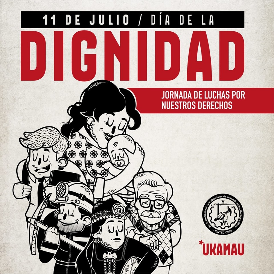 Convocatoria 11 de julio: Día de la Dignidad – Sintec Chile